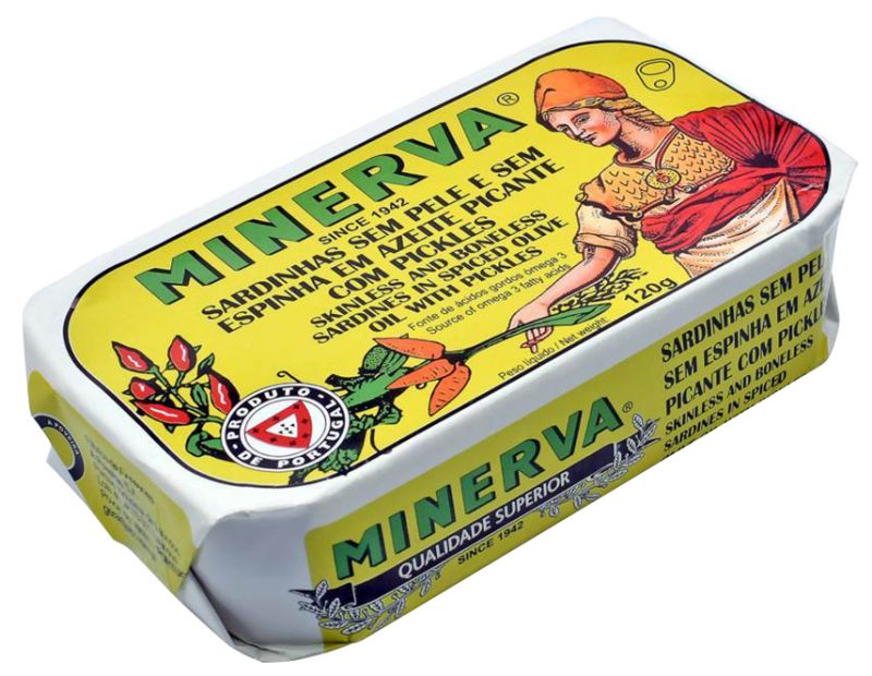 Minerva skinless and boneless sardine fillets in spiced olive oil with ...