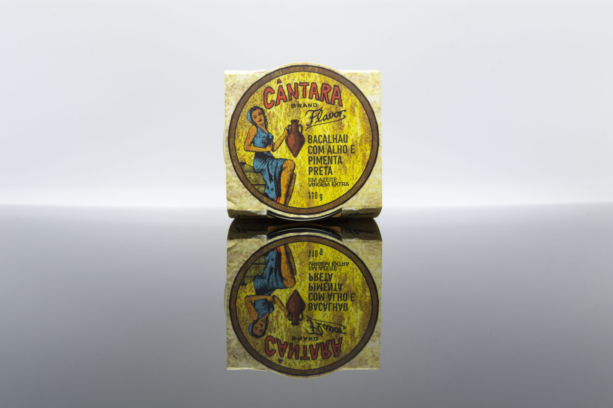 Cantara codfish with garlic and black pepper in extra virgin olive oil ...