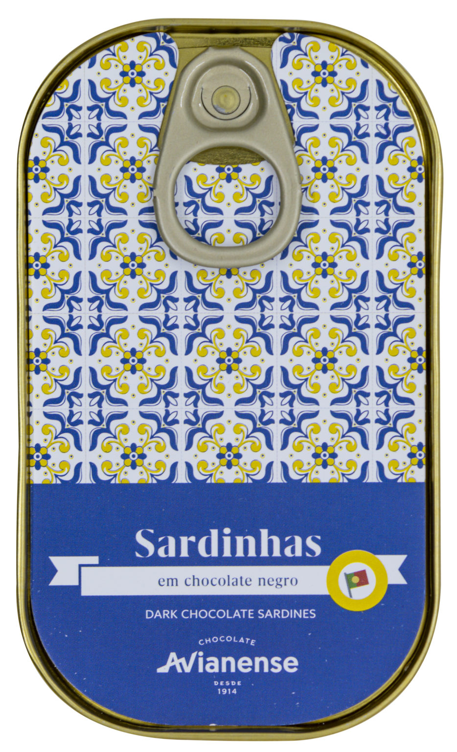 Avianense dark chocolate sardines, 40 g - CannedFish