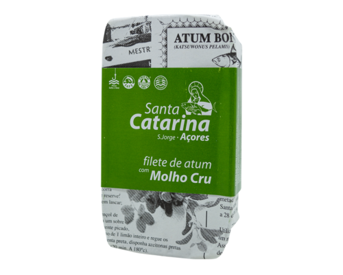 Santa Catarina Gourmet tuna fillets with "Molho Cru" sauce, 120 g ...
