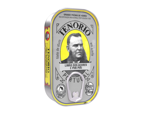 Tenorio tuna fillets in olive oil with azores lemon and piri-piri, 120 ...